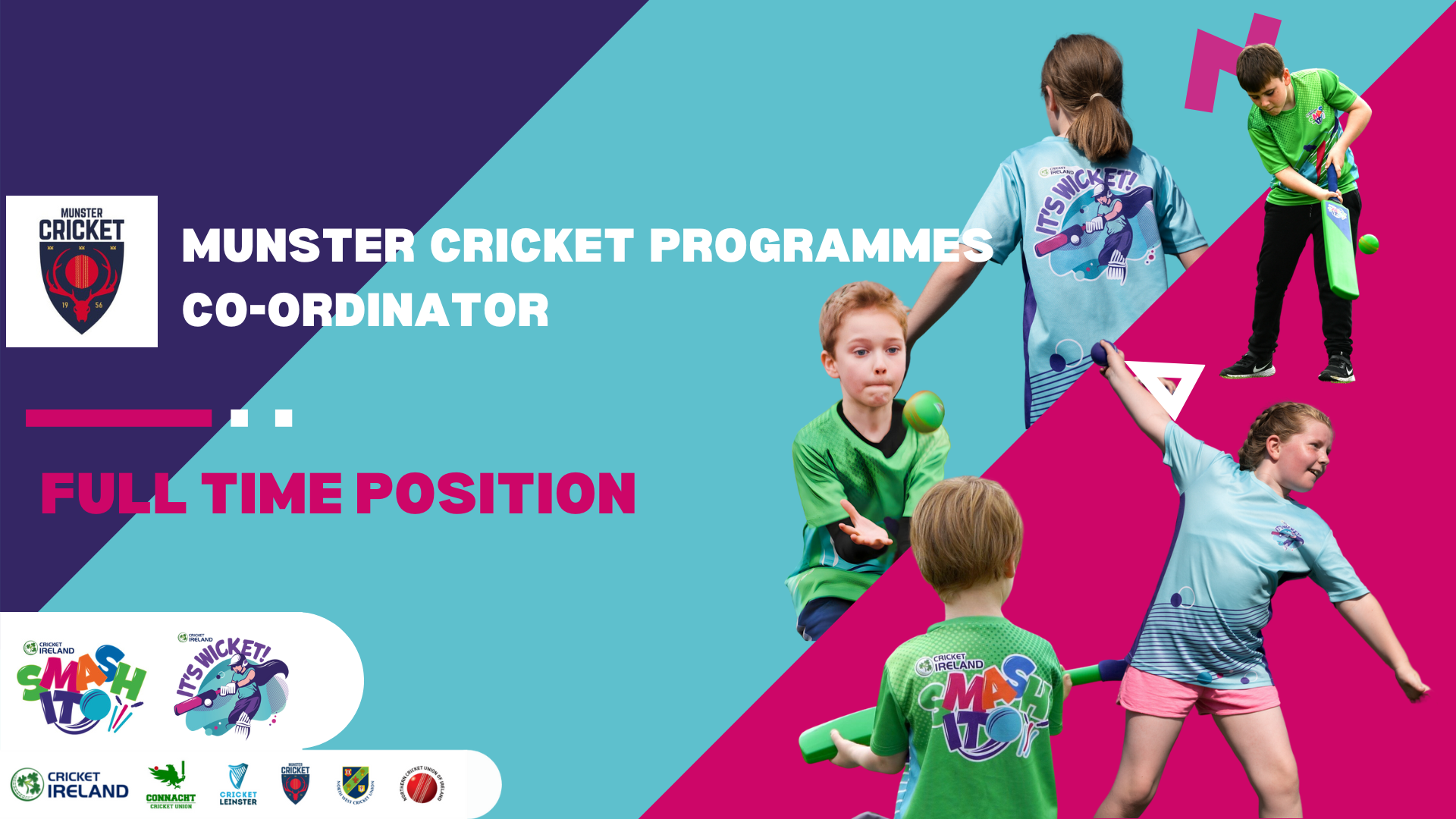 We are hiring - Munster Cricket