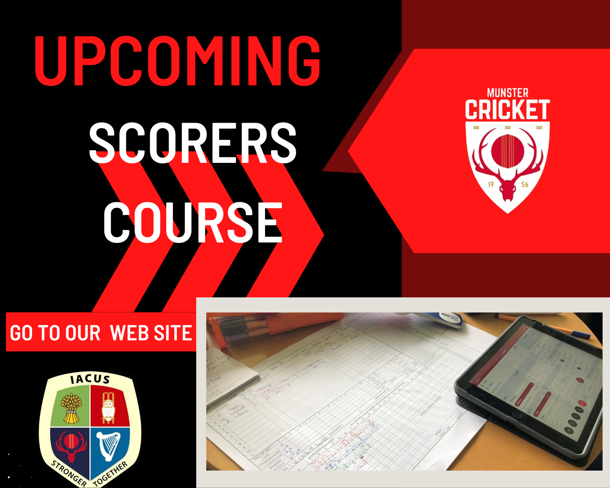 IACUS 2024 Scorer Training Courses - Munster Cricket