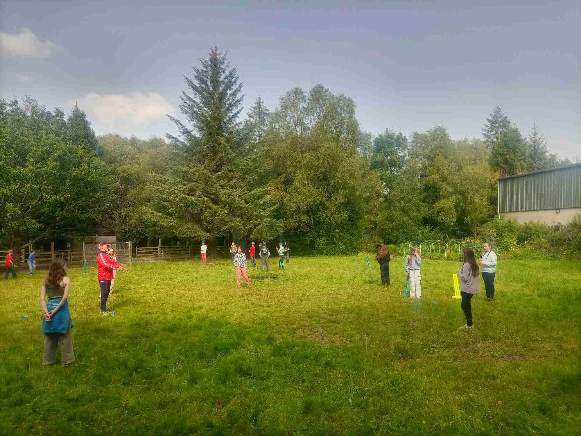 Raheen Secondary School hosts cricket sessions - Munster Cricket
