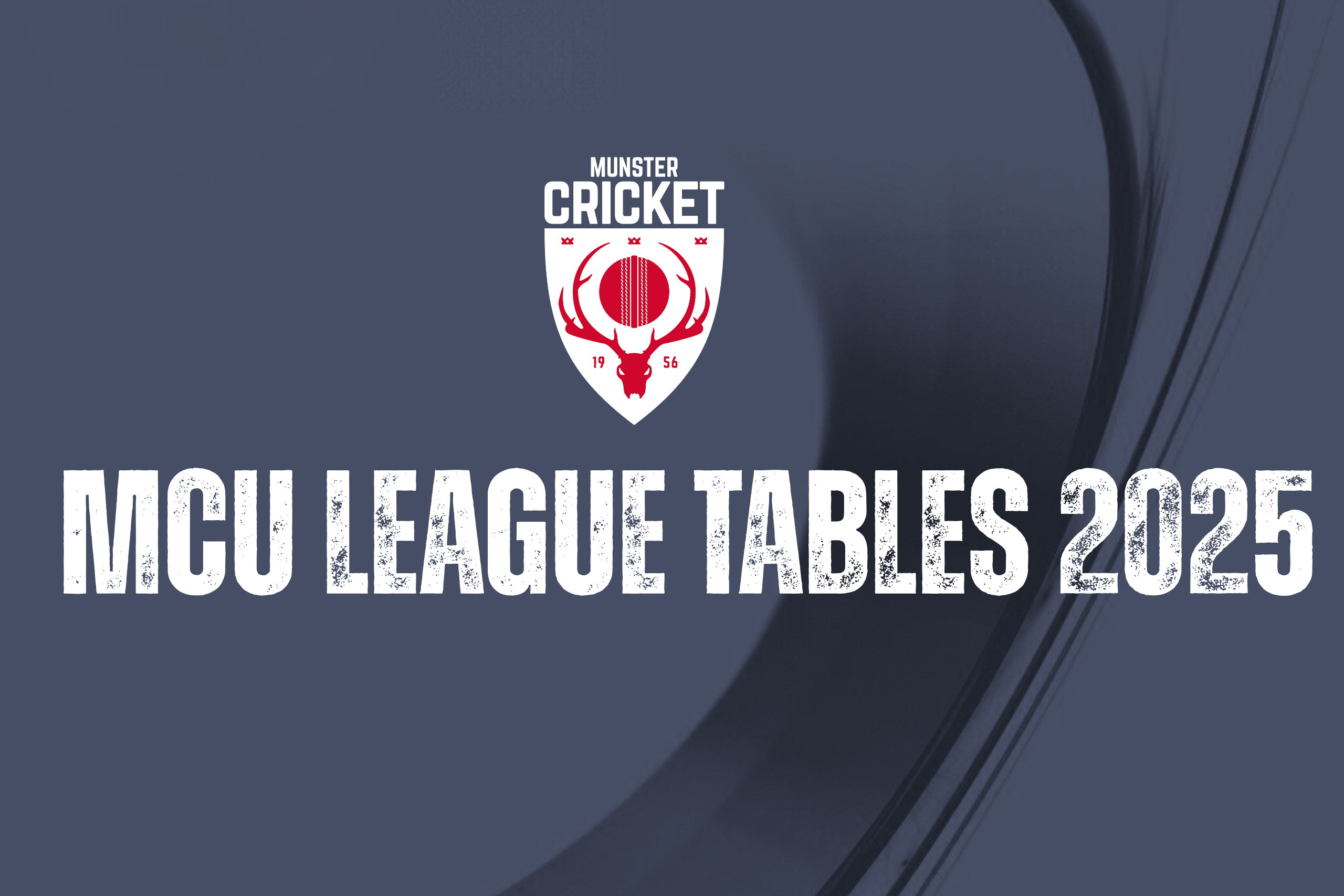 MCU League Tables 2025 - Munster Cricket